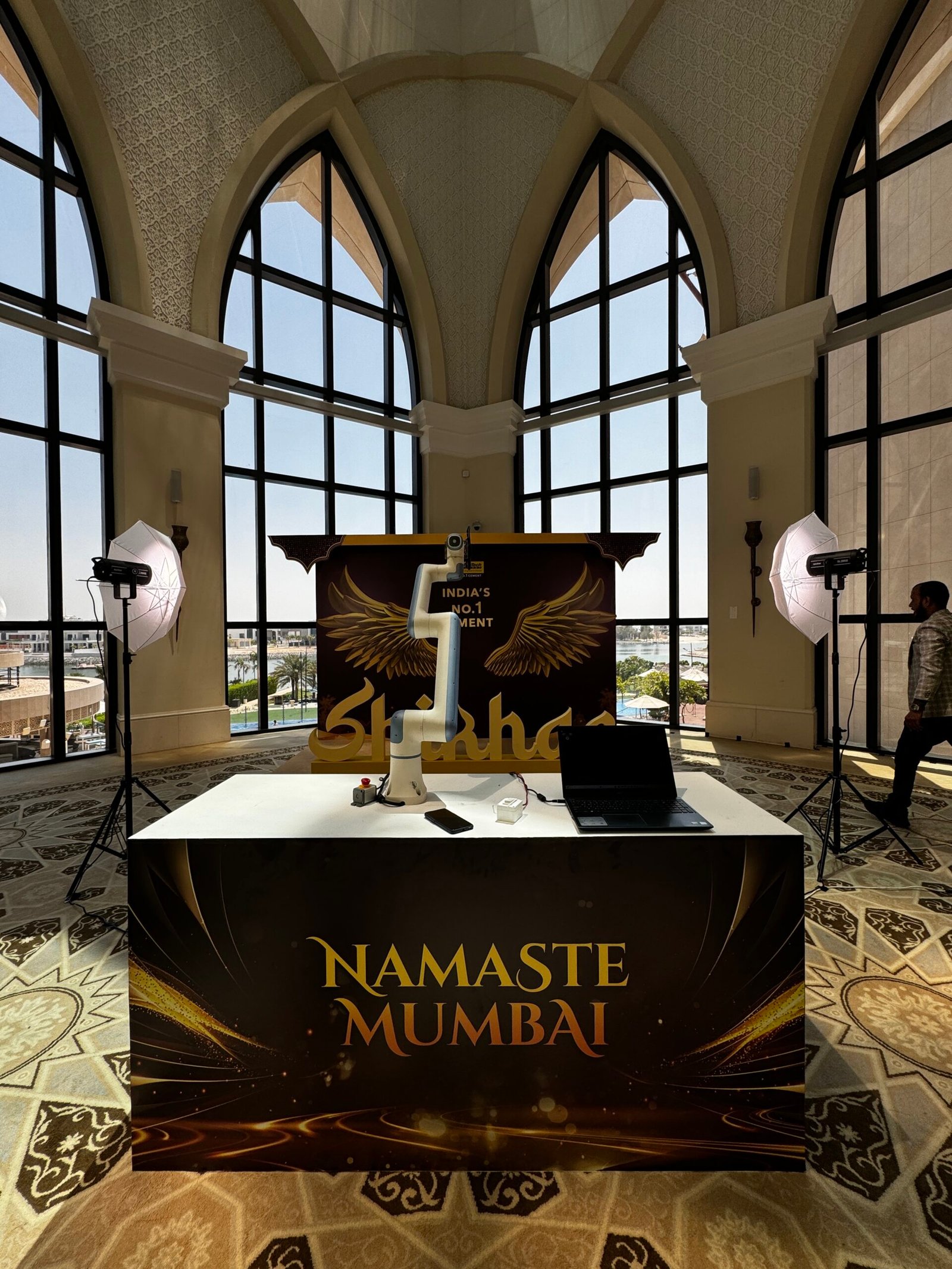 Glambot Rental Dubai | Luxury Slow-Motion Video Booth UAE - ECHO TECH EVENTS