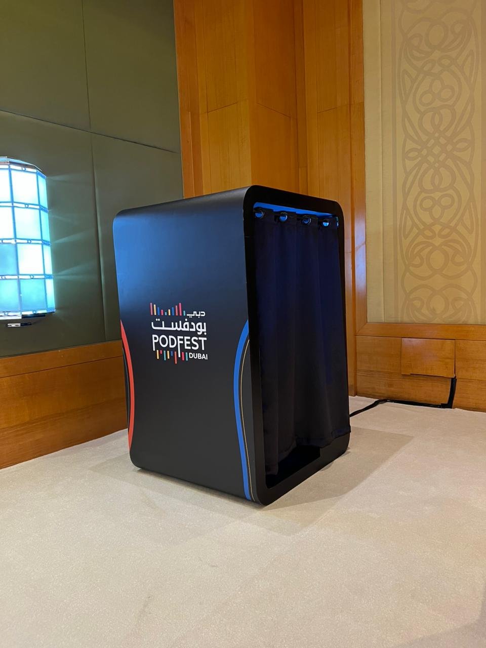 Enclosed Pod Photo Booth - ECHO TECH EVENTS